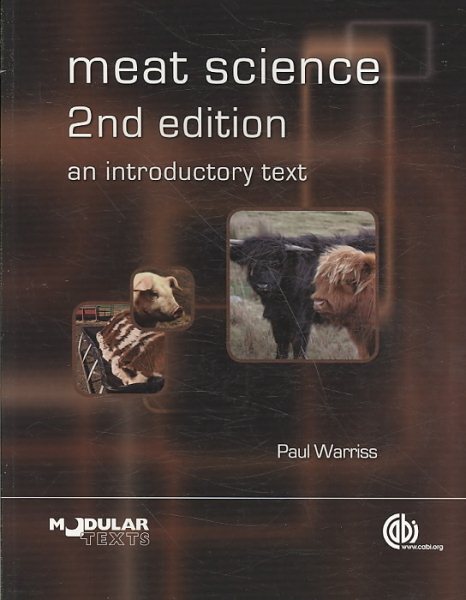 Modular Texts Ser.: Meat Science : An Introductory Text by Paul D ...