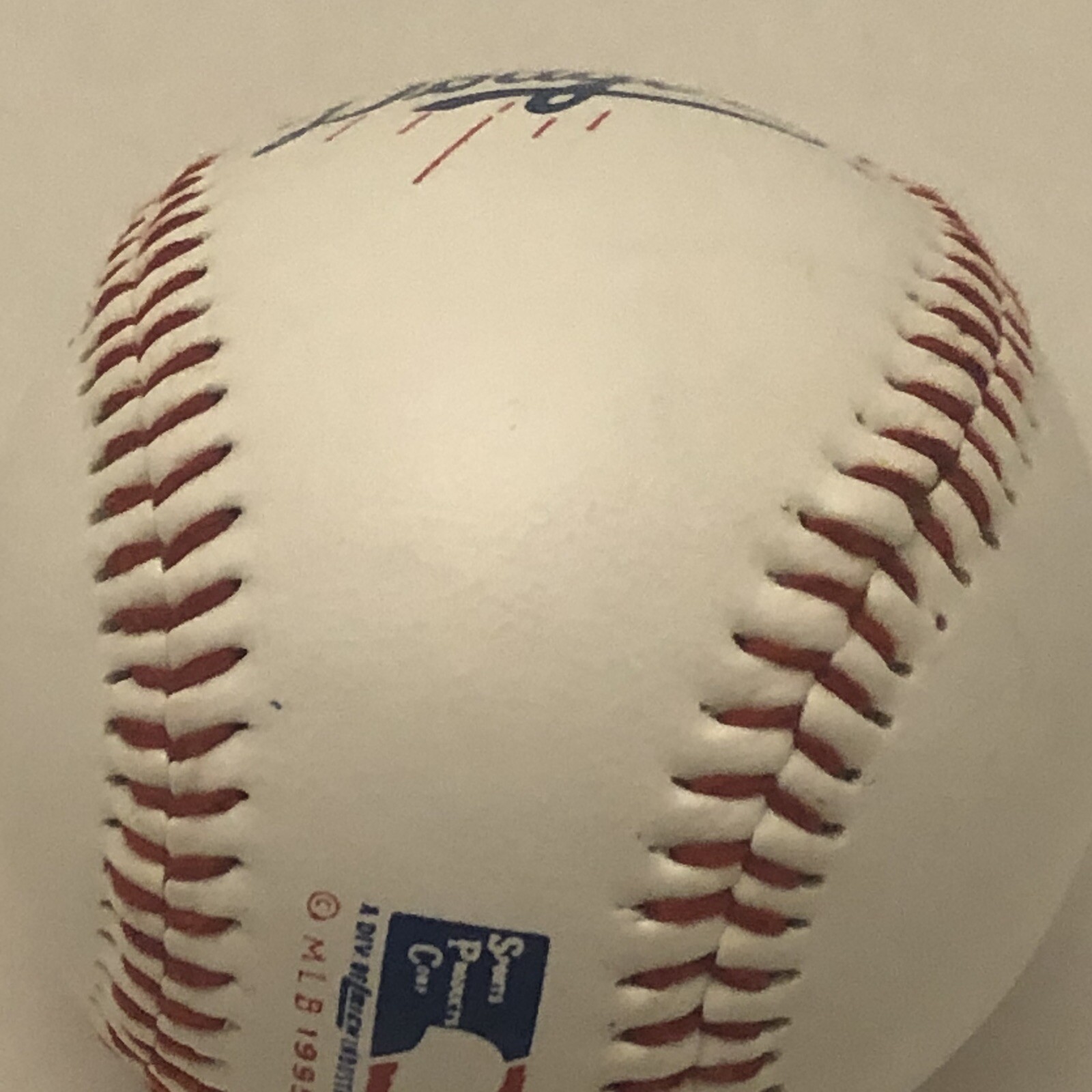Vintage 1995 Los Angeles Dodgers Stamped Baseball Ball Sports Products ...