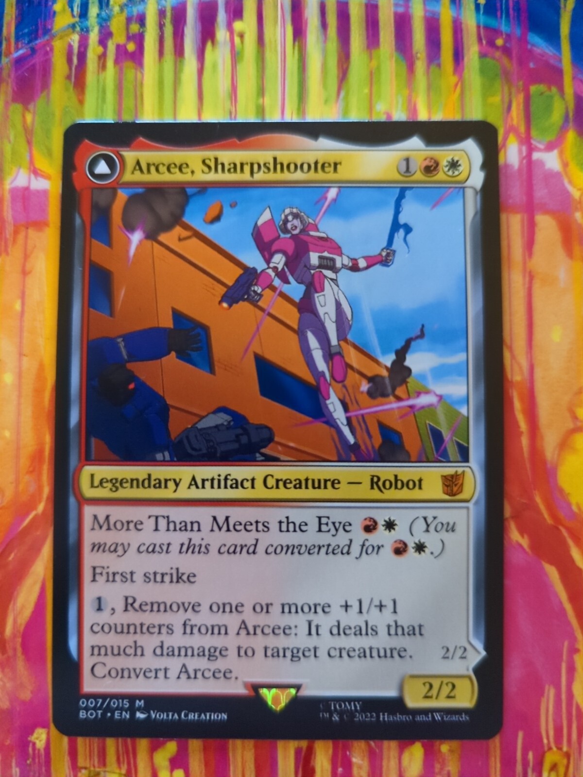 Arcee, Sharpshooter Universes Beyond: Transformers Regular for sale ...