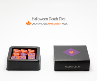 Kingdom Death Monster KDM - Halloween Death Dice - Limited Edition BNIB ...