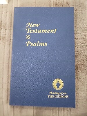 Gideon New Testament Psalms Bible Paperback Bible | eBay