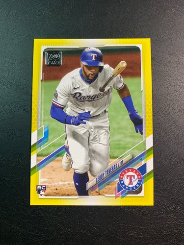 Leody Taveras 2021 Topps Walgreen Yellow Rookie #264. | eBay