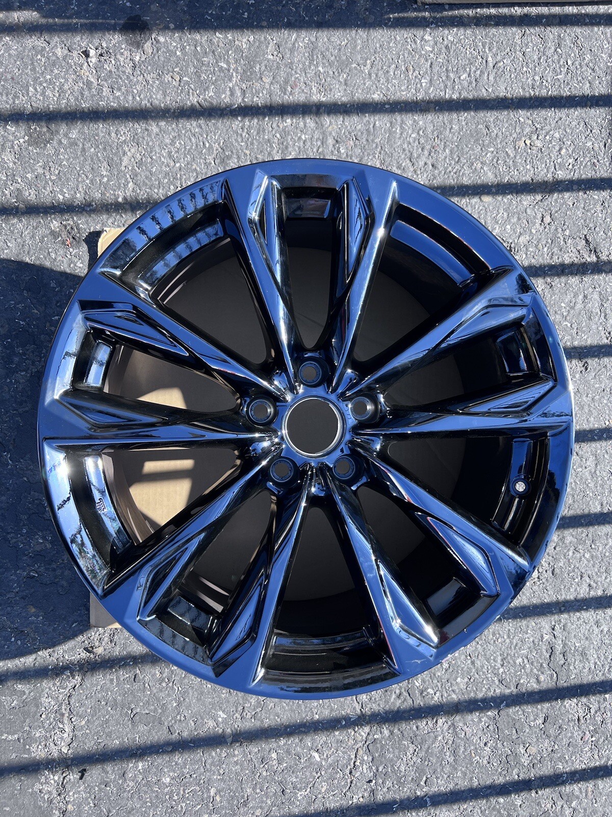 🍻2021-2023 LEXUS IS350 19X8.5 BLACK PVD CHROME OEM WHEEL Genuine 42611 ...