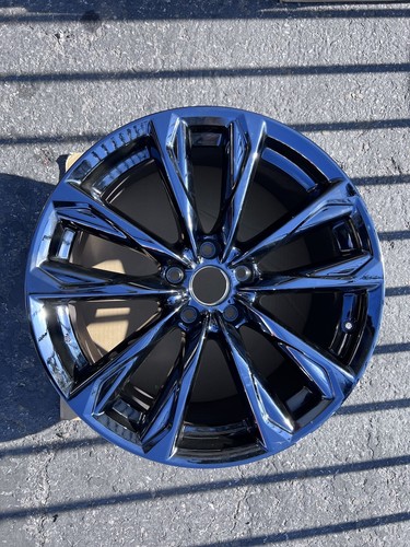 🍻2021-2023 LEXUS IS350 19X8.5 BLACK PVD CHROME OEM WHEEL Genuine 42611 ...