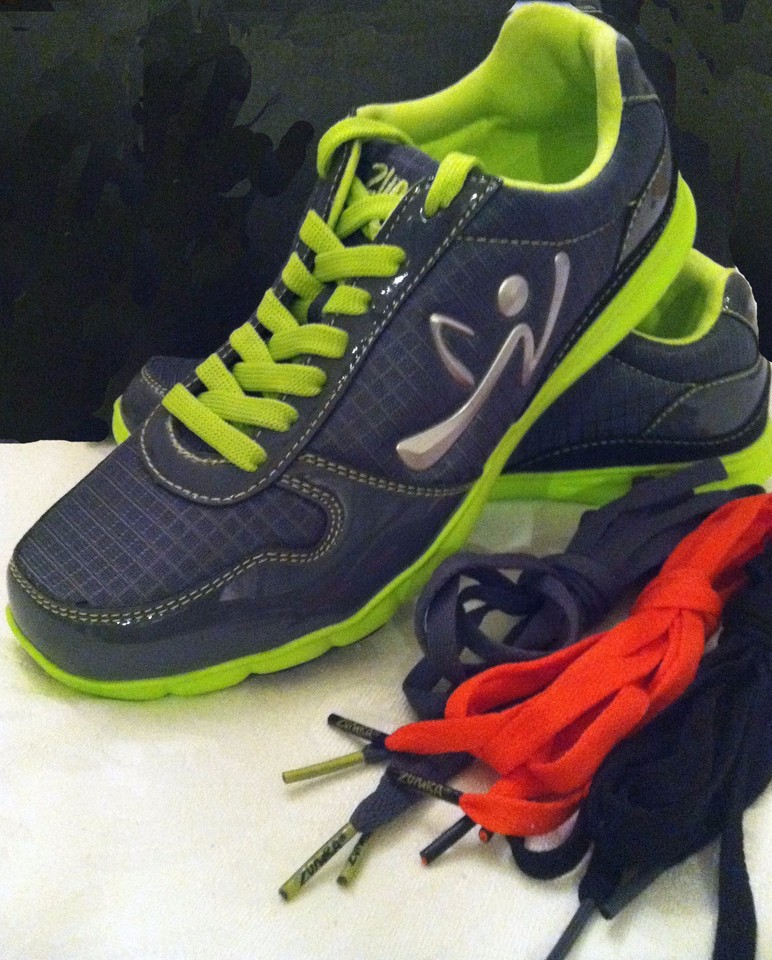 Zumba SHOES TRAINERS SNEAKERS HIP HOP DANCE w Impact Max+ZSlde+Turn ...