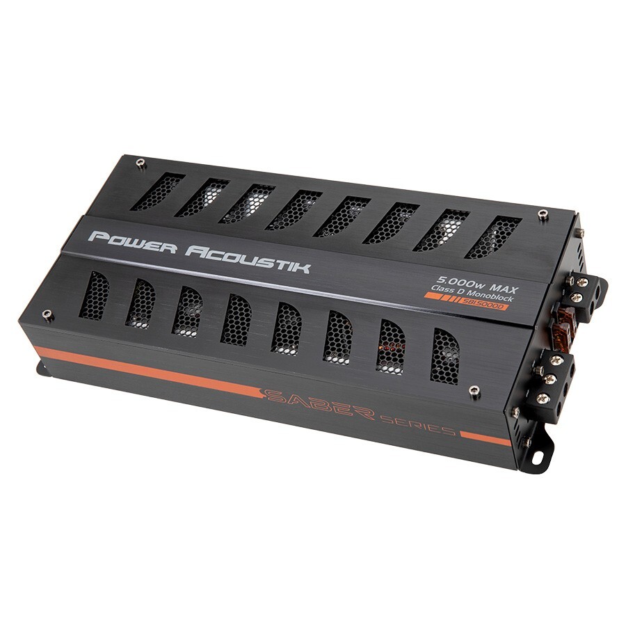 POWER ACOUSTIK SB1.5000D 5000 WATT CAR STEREO MONOBLOCK AMPLIFIER 1 ...