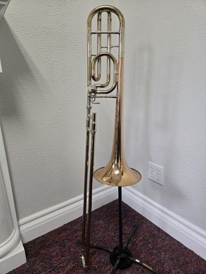 Conn Artist Symphony 88H Tenor Trombone, F Attachment, Rose-Gold Brass ...