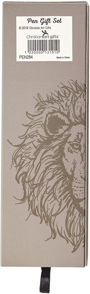 Christian Art Gifts Scripture Clip Medium Ballpoint Black Ink Pen in ...