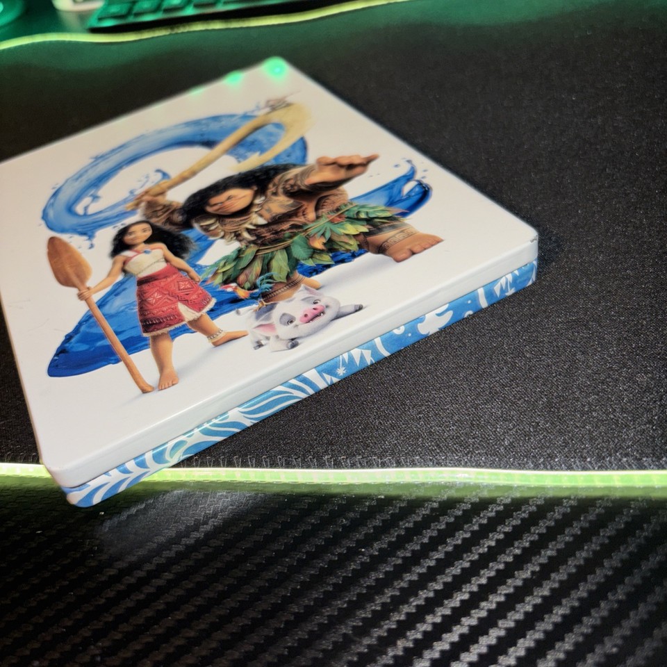 Disney Steelbook Moana 2 4k Blu Ray | eBay