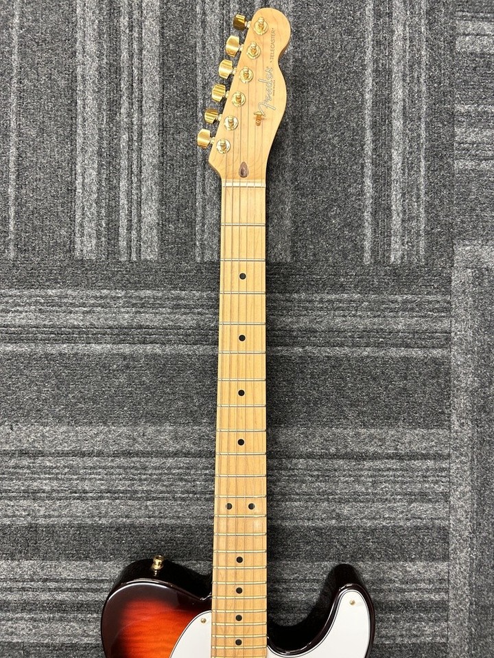 Fender 1996 Telecaster 50th Anniversary Quilted Maple Top Sunburst Gold ...