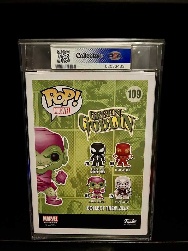 Funko Pop! Vinyl: Marvel - Green Goblin (Metallic) (Chase) - Walgreens ...