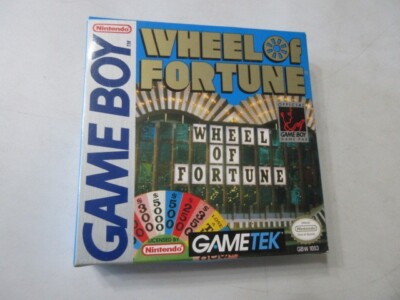 nintendo Gameboy: Wheel of Fortune (NO game) | eBay