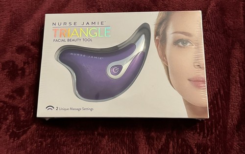 NURSE JAMIE Triangle Facial Beauty Tool Sonic Technology with 2 Massage ...