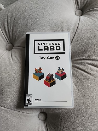 Nintendo Labo Toy-Con 03 Game Cartridge And Case For Nintendo Switch | eBay