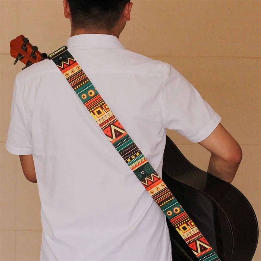 Style Guitar Shoulder Strap Guitar Strap Guitar Belts Acoustic Guitar ...