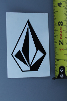 VOLCOM Stone Clear Black White Crystal Punk OG VC1 Vintage ...