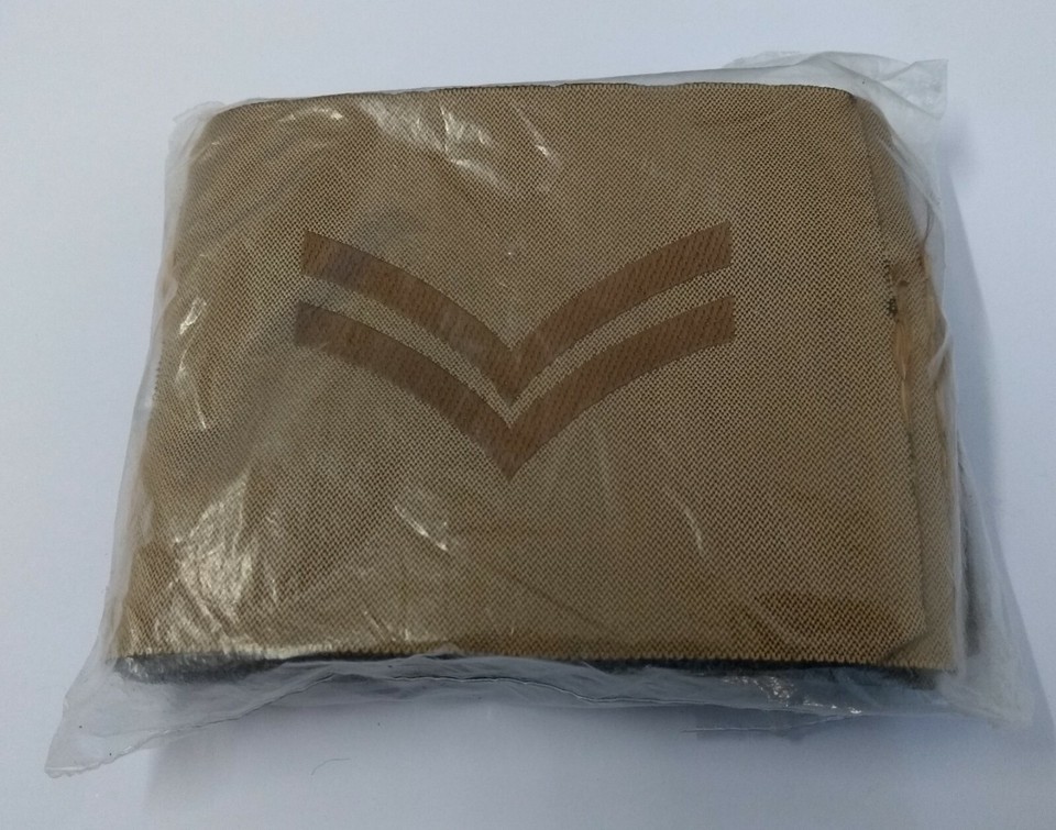 Operation Telic Chevrons Patches Corporal 2 Bar Genuine British Issue ...
