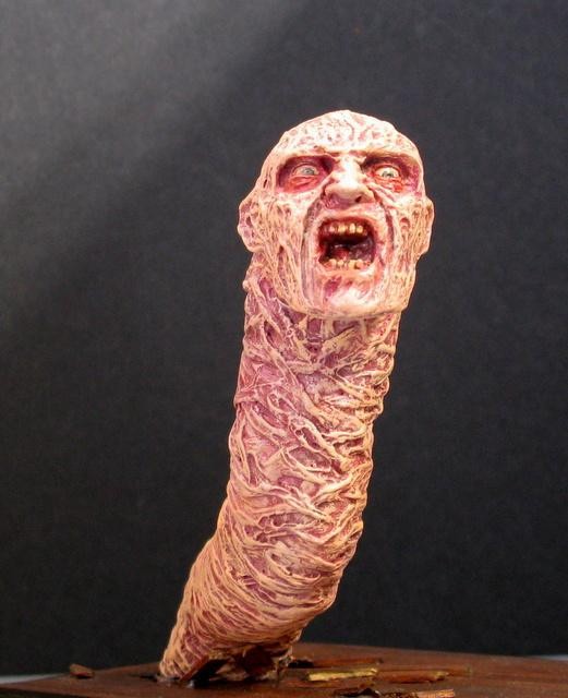 Nightmare 3 Freddy Snake - Ultra-rare Painted Resin Model Kuntz Artomic ...