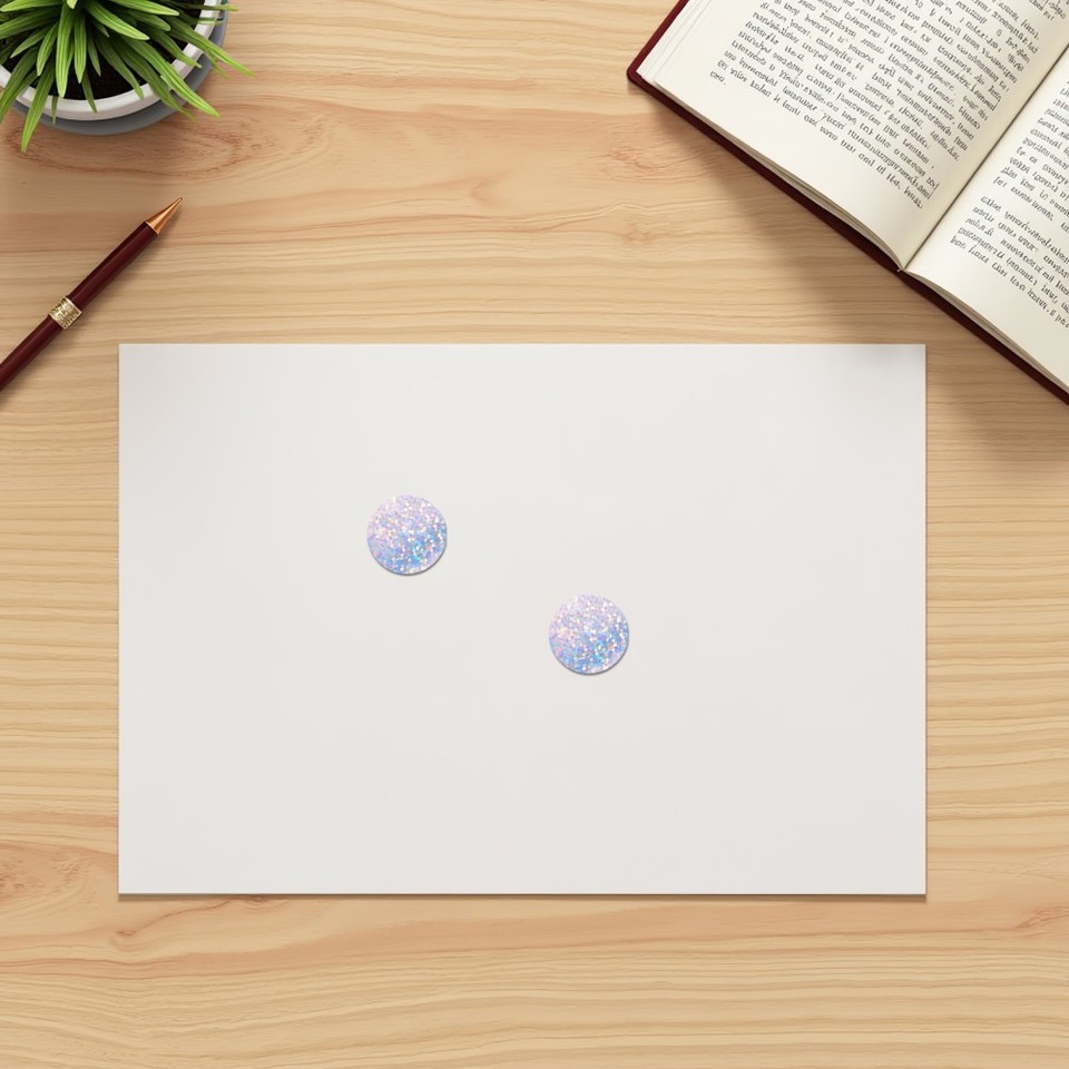 5 Rolls Sticker Adhesive Stickers Labels Office Student Classroom ...