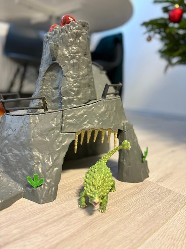 Schleich 42564 DINOSAURS Große Vulkan Expedition, Dinosaurier Spielzeug ...