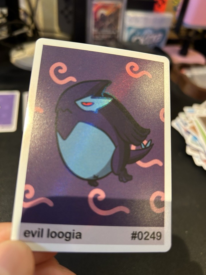 Evil Loogia #0249 Pookiemoot Gen 2 Holo Chase Card! Derp Fan Art ...