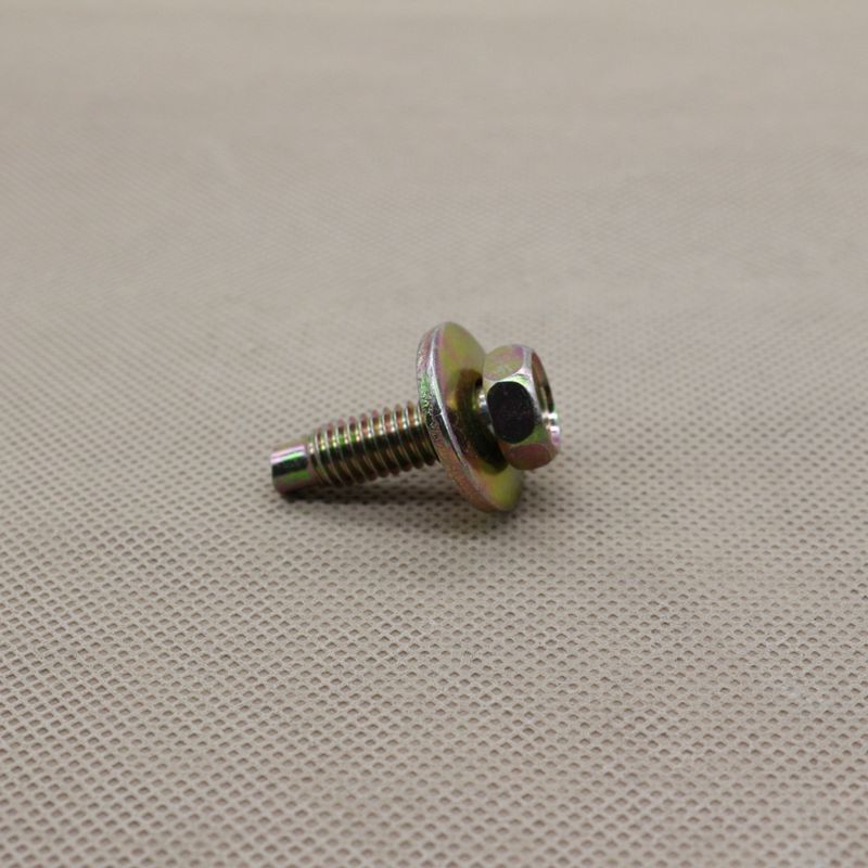 10Pcs 5/16-18 X 1- 1/16 Hex Head Body Bolt with Dog Point For Ford ...