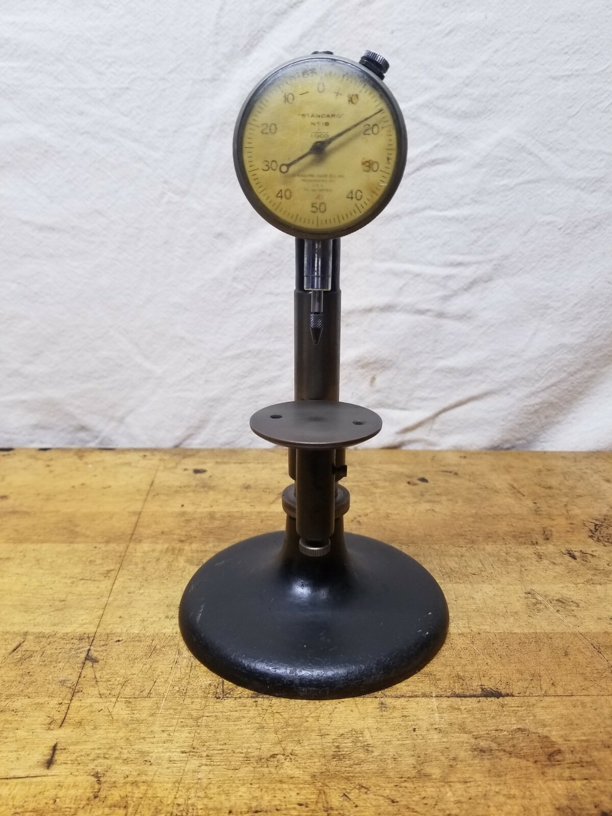 Vintage Cast Iron Indicator Stand Holder Standard Indicator | eBay