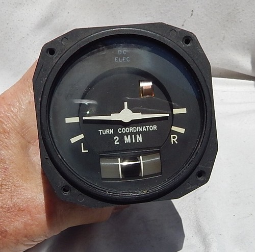 Cessna Airplane Turn & Bank Indicator Gauge Instrument | eBay