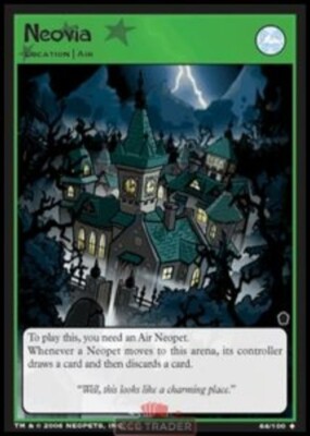 Neopets TCG - Neovia 64/100 - The Haunted Woods | eBay
