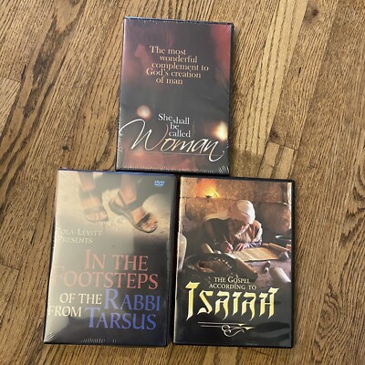 Lot Of 3 Sandra Levitt & Dr. Jeffery Sief DVDs Isiah, Footsteps And ...