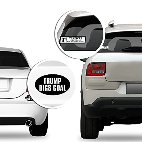 Trump No More Bullshit Bumper Sticker, Reelect Donald Trump Vinyl, Red ...