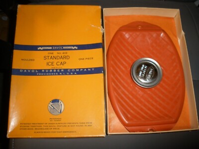Vintage Davol Standard Ice Cap Moulded One Piece in Original Box (061 ...