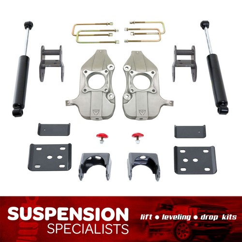 2" Front 4" Rear MaxTrac Leveling Drop Lowering Kit 2015-2020 Ford F150 ...