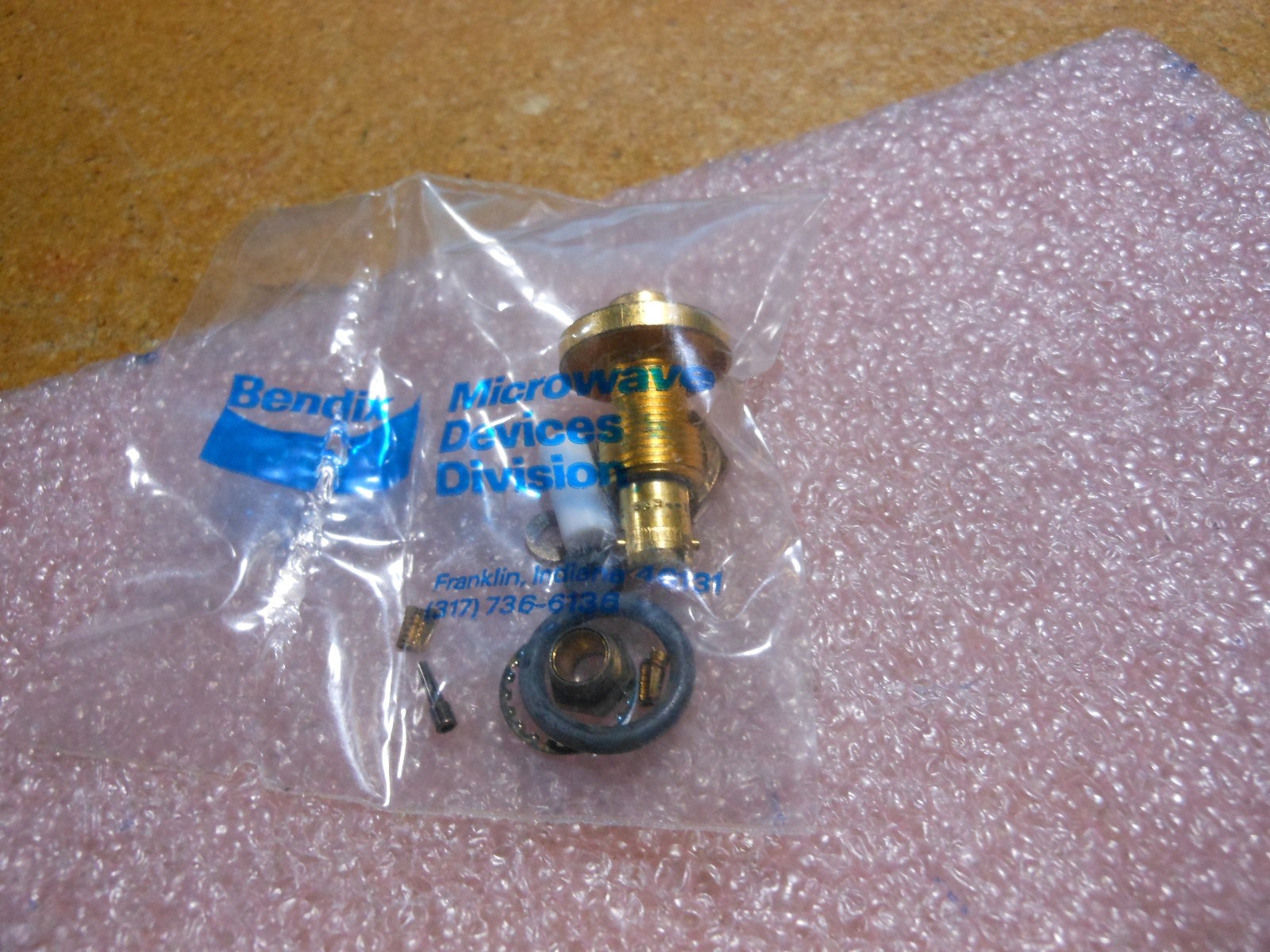 BENDIX CONNECTOR COAXIAL PART # 5334-1 NSN: 5935-00-629-8936 | eBay