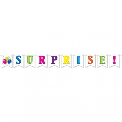 Surprise! Streamer Paper 6" x 6' Surprise Paper Party Supplies ...