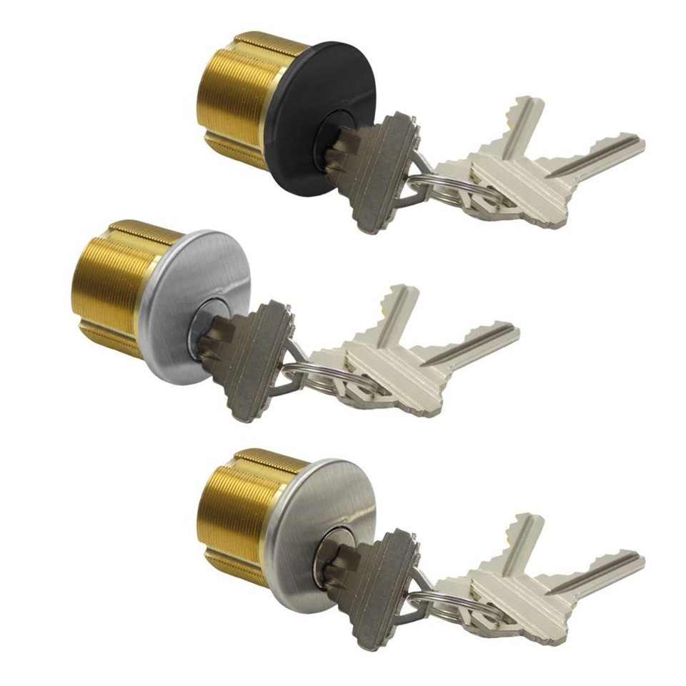 Mortise Lock SC1 Keyway Cylinders Adams Rite KD Type Brass Mortise ...