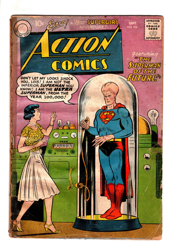 Action Comics #256 - The Superman of the Future! | eBay