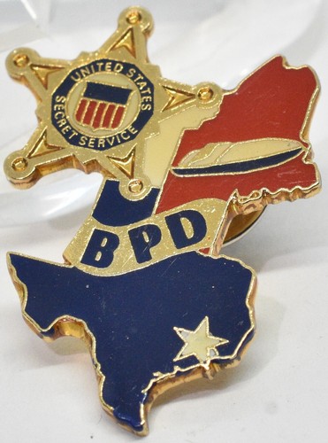 Secret Service George Bush Protective Division BPD Texas Lapel Pin | eBay