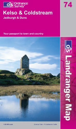 Kelso and Coldstream, Jedburgh and Duns (Landranger Maps) By Ord | eBay