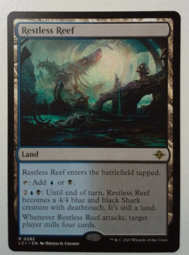 Restless Reef *Rare* Magic MtG x1 The Lost Caverns of Ixalan | eBay