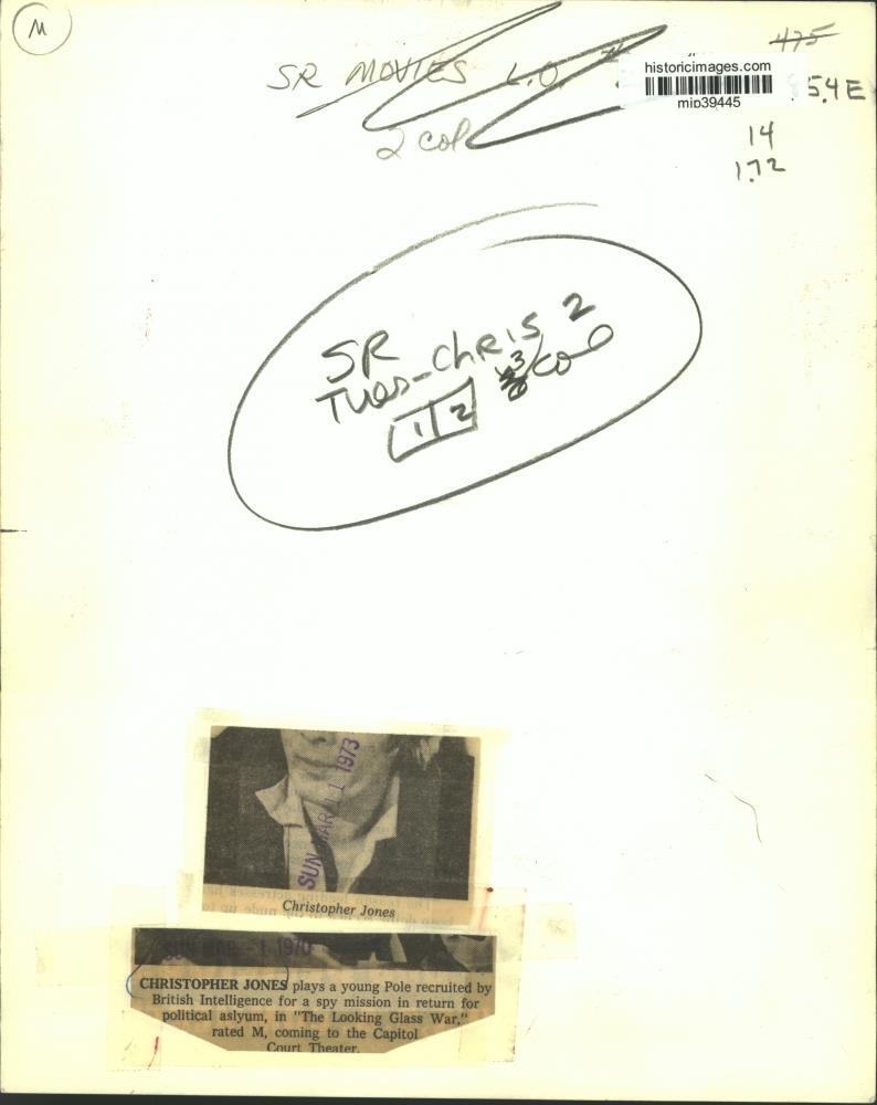 Christopher Jones Actor Painter