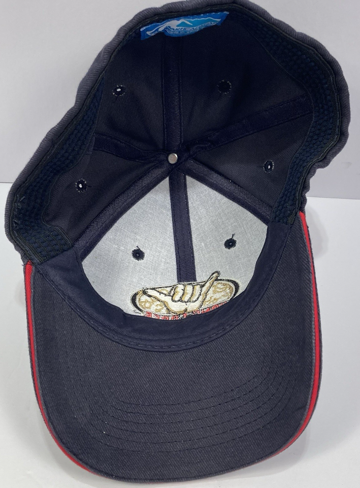 Hang Loose Hawaiian Headgear Maui Hawaii Fitted Baseball Hat Cap Black ...
