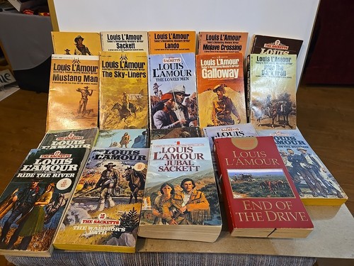 Louis L'Amour: The Complete SACKETTS Series (Lot of 19 Paperback Books ...