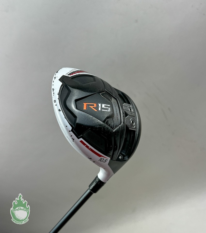Used RH TaylorMade R15 Driver 10.5* Speeder67 Regular Flex Graphite ...
