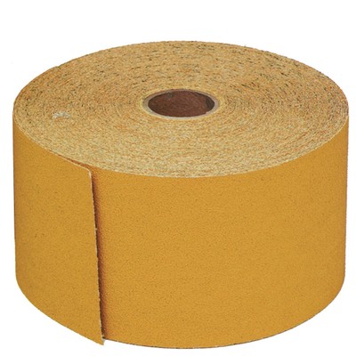 3M 120 GRIT Stikit PSA Gold 2 3/4" x 30 yd Abrasive Sandpaper Sheet ...