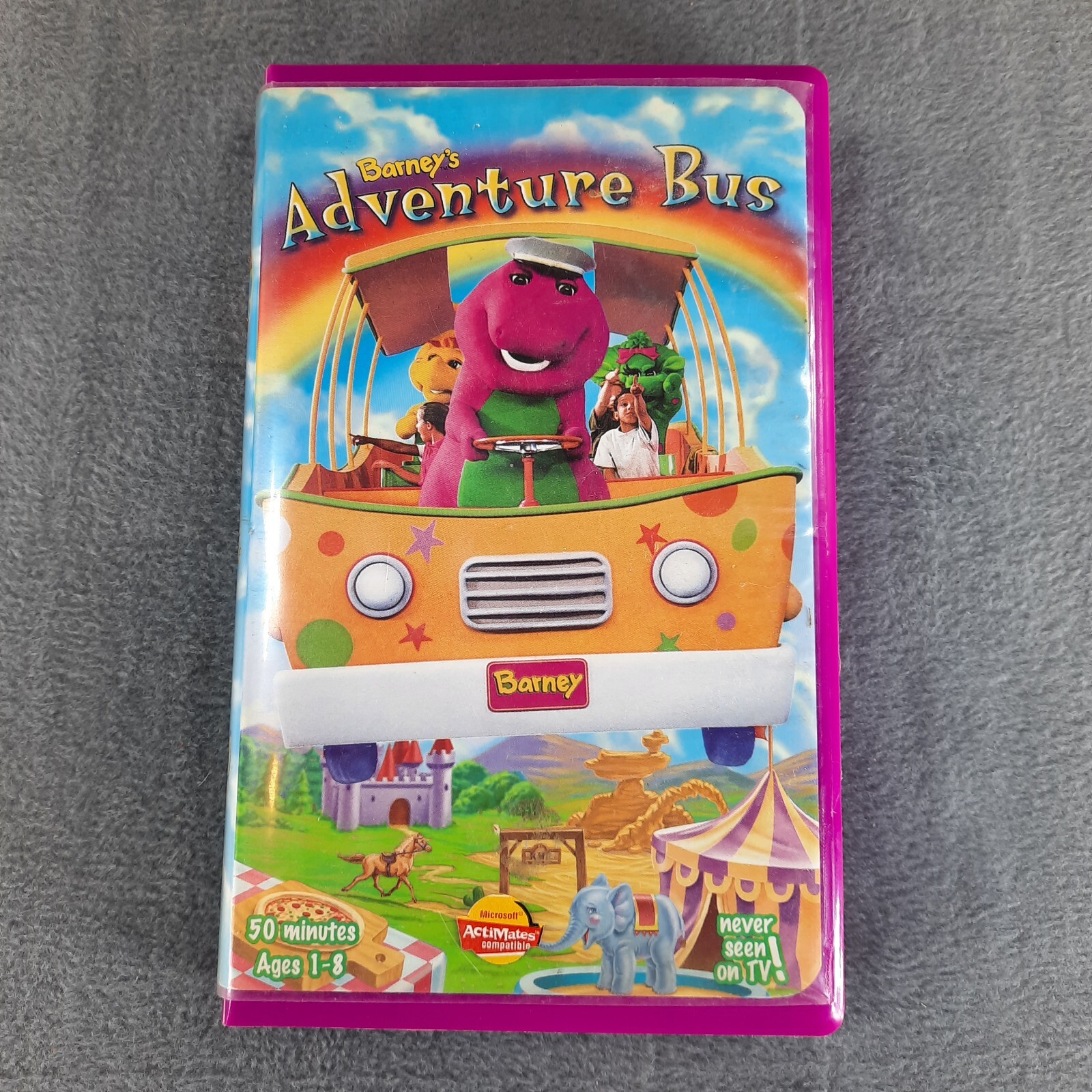 VHS Barney’s Adventure Bus Sing Along | Grelly USA