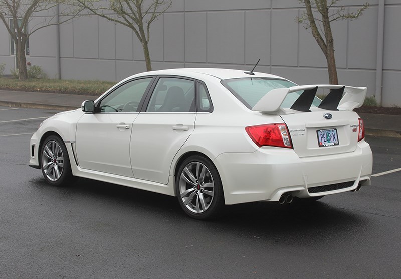 Perrin Wing Spoiler Stabilizer Stiffi For 2011-2014 STi Sedan 4-Door ...