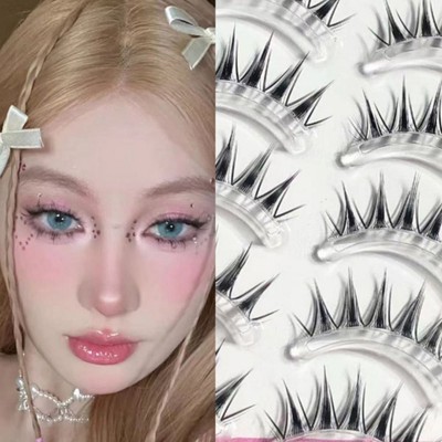 Thick Eyelashes One-piece Type Lashes Cosplay False Eyelashes Women ...