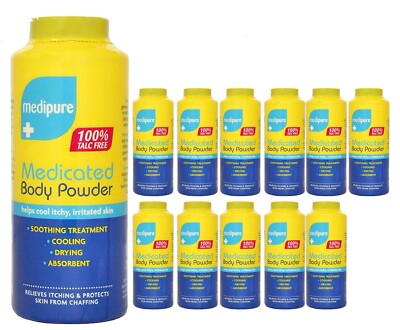 Medipure Medicated Body Powder 200gm x 12 | eBay UK