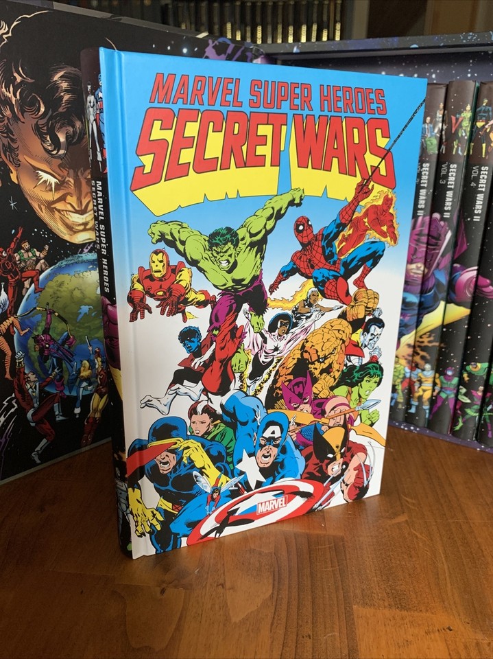 Marvel Super Heroes Secret Wars Battleworld HC Slipcase Box Set SET#1 ...